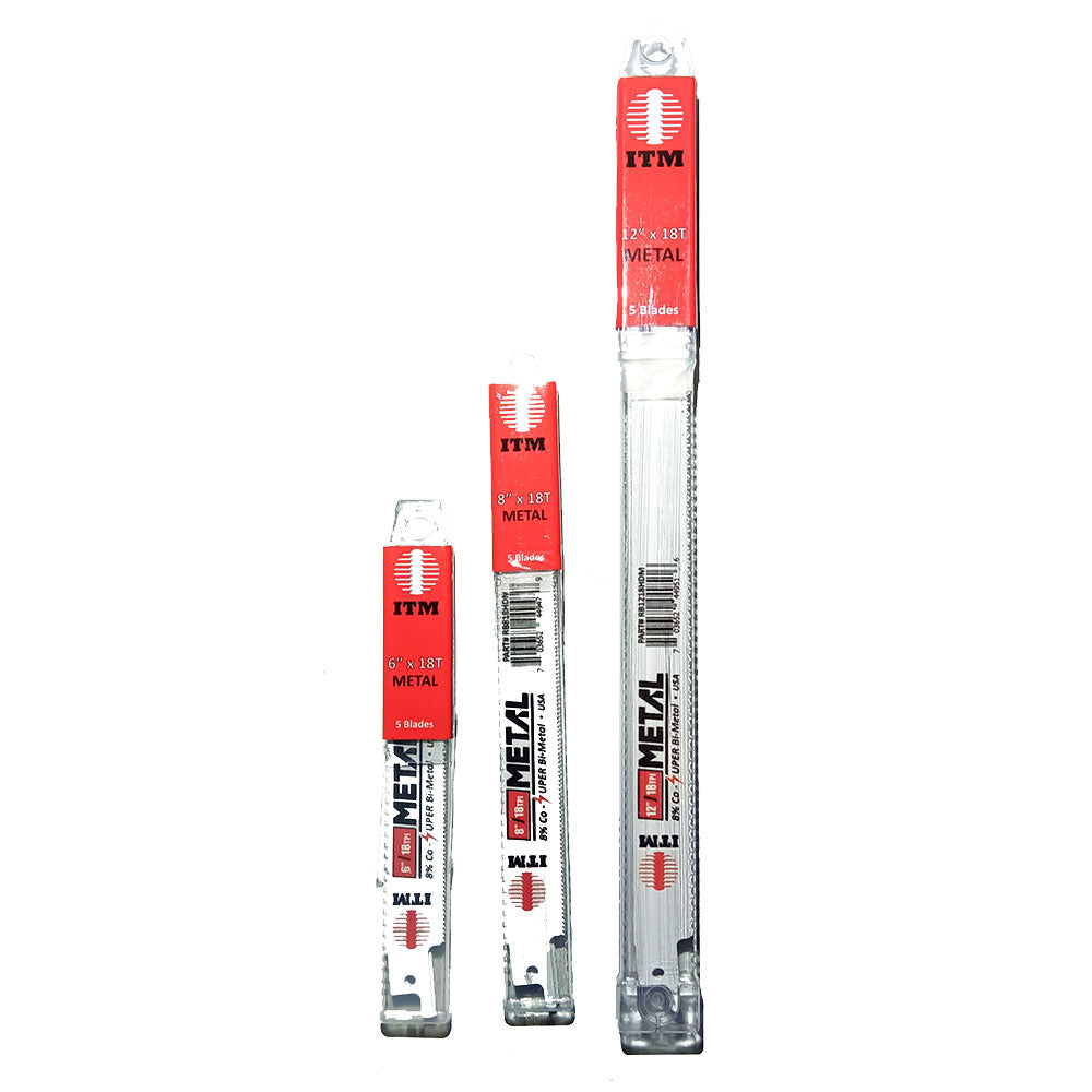 12" Sawz-All Blade 10 TPI - 5 Pack — Chem Nut Supply